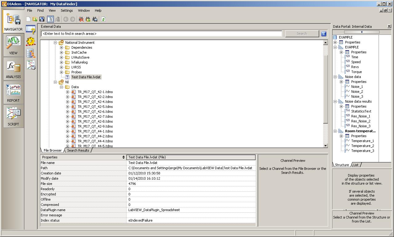 Solved How To Create A Dataplugin For Datafinder Using Labview Ni 5726